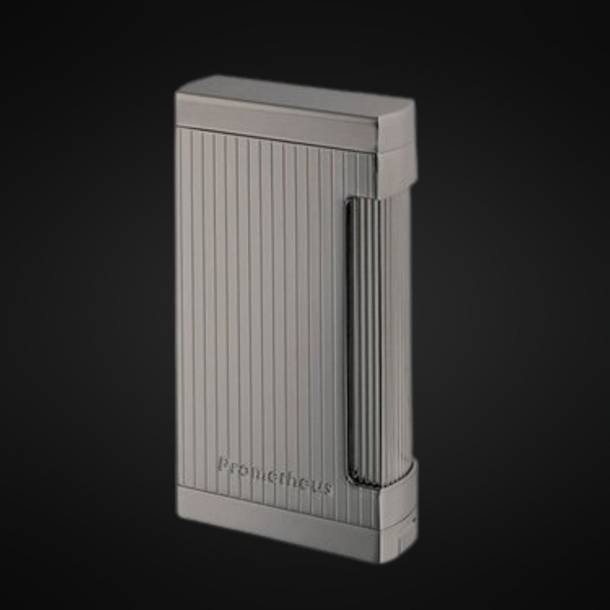 Prometheus Ultimo X Vertical Lines Gun Metal Lighter - FL-ULTIMO/X6 ...