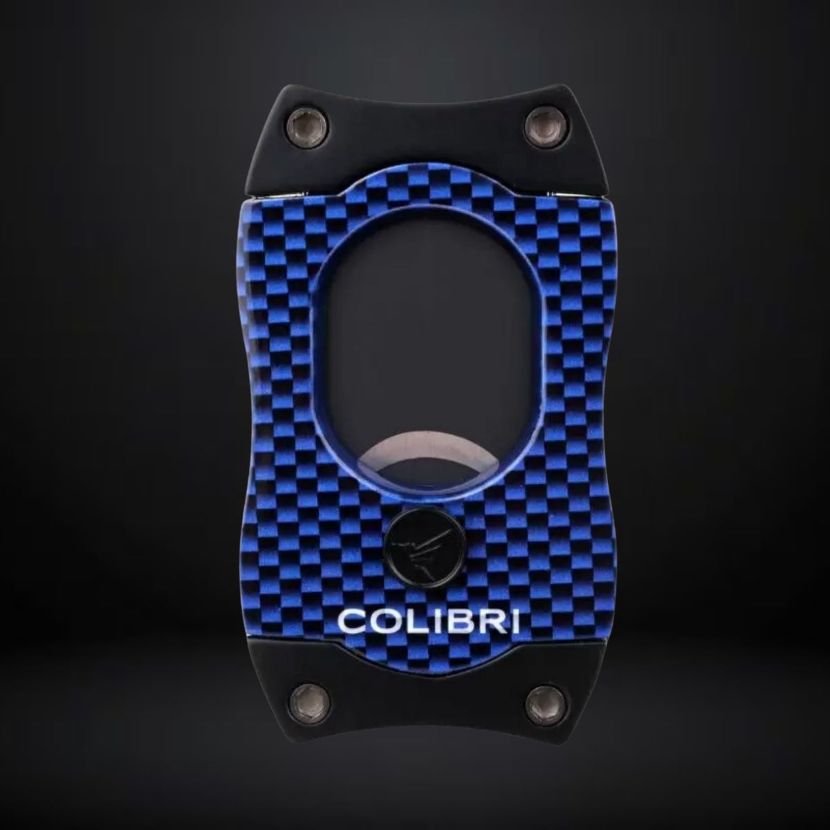 Buy Online Colibri S-cut Cigar Cutter – Carbon Fiber Blue At The Best ...