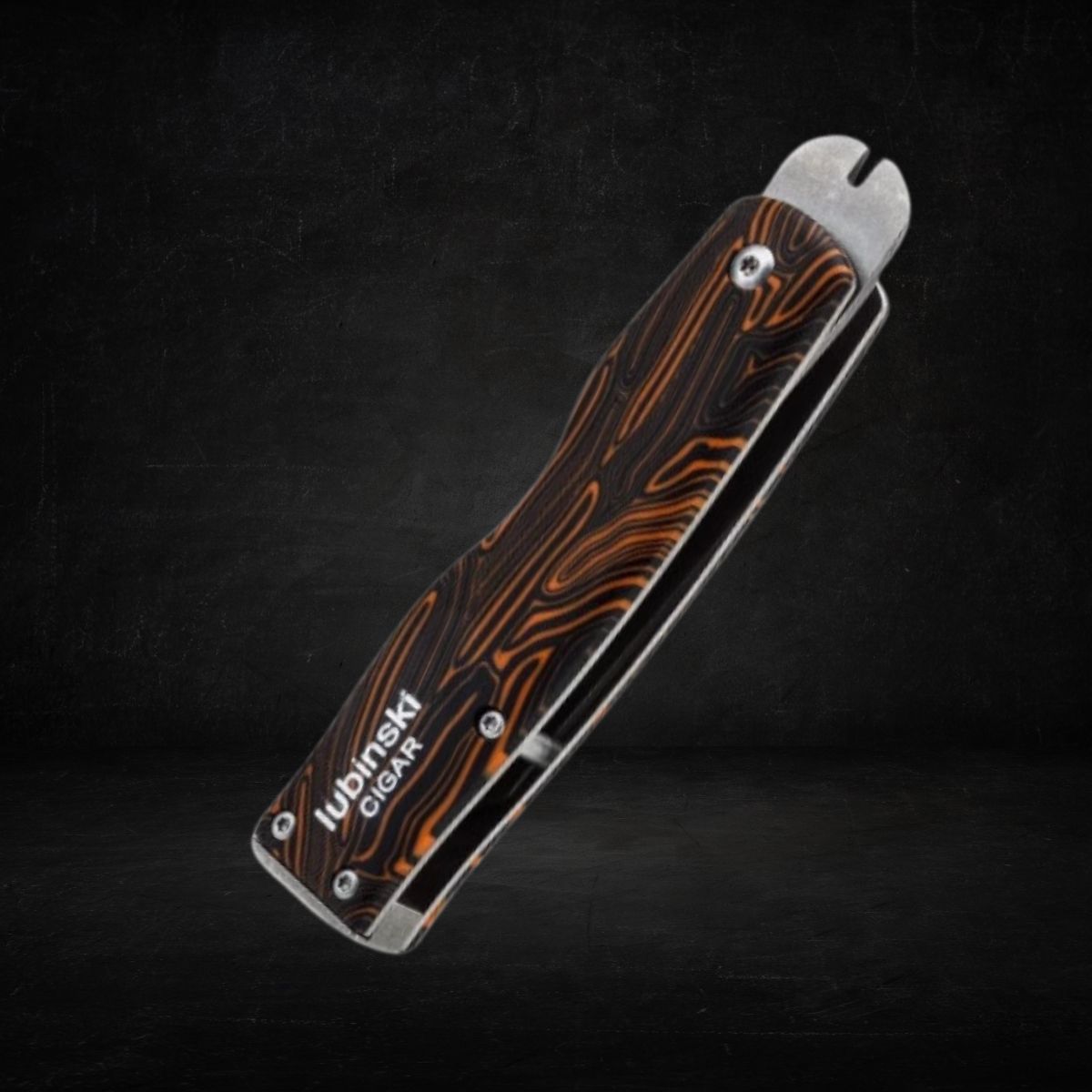 Lubinski Cigar Knife Aluminum + Stainless Steel - Cigar-Square